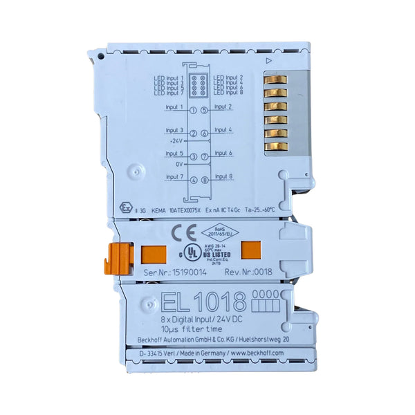 Beckhoff EL1018 – PLCPARTS SOLUTION