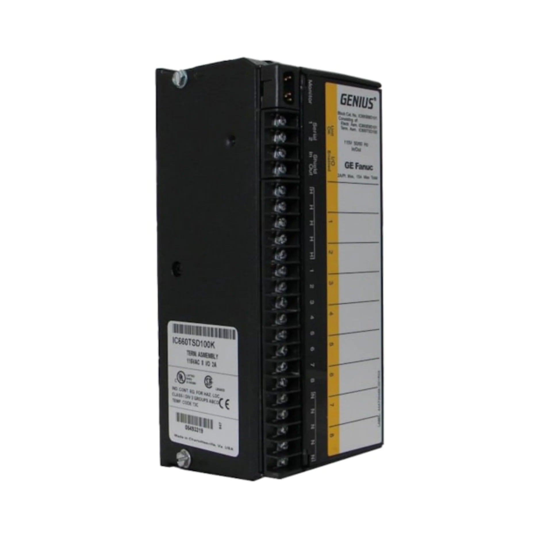 GE Fanuc (Emerson) IC660BBD101 | 32-Point Discrete Input Block ...